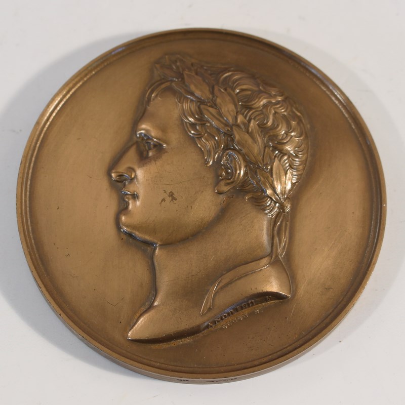 Medaille NapoleonBronze 1973, sign. Andrieu Fecit, D 68mmMindestpreis ...