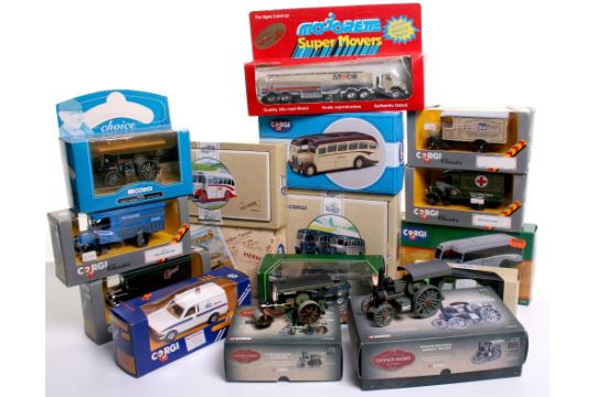 Corgi Buses/Coaches/Steam Engines,97180 Grey Green AEC Regal, 97184 AEC ...
