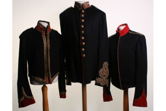 Victorian Royal Artillery Officers Dress Tunic with Victorian crowned ...