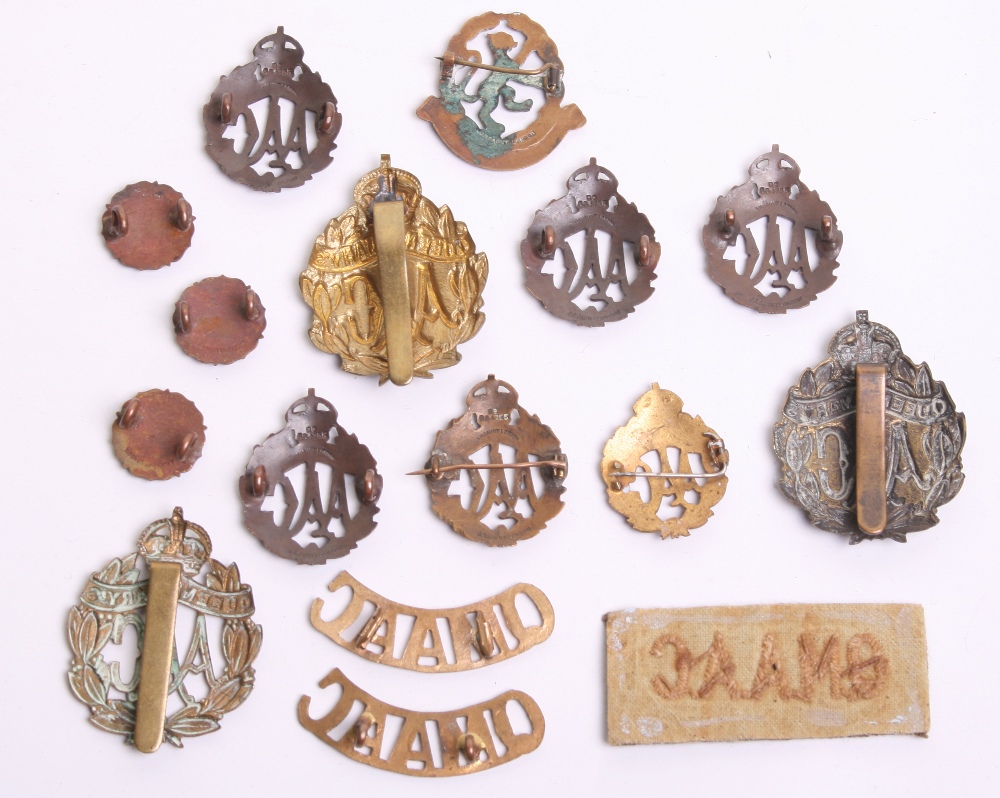 Selection of WW1 Queen Mary’s Army Auxiliary Corps (QMAAC) Badges ...
