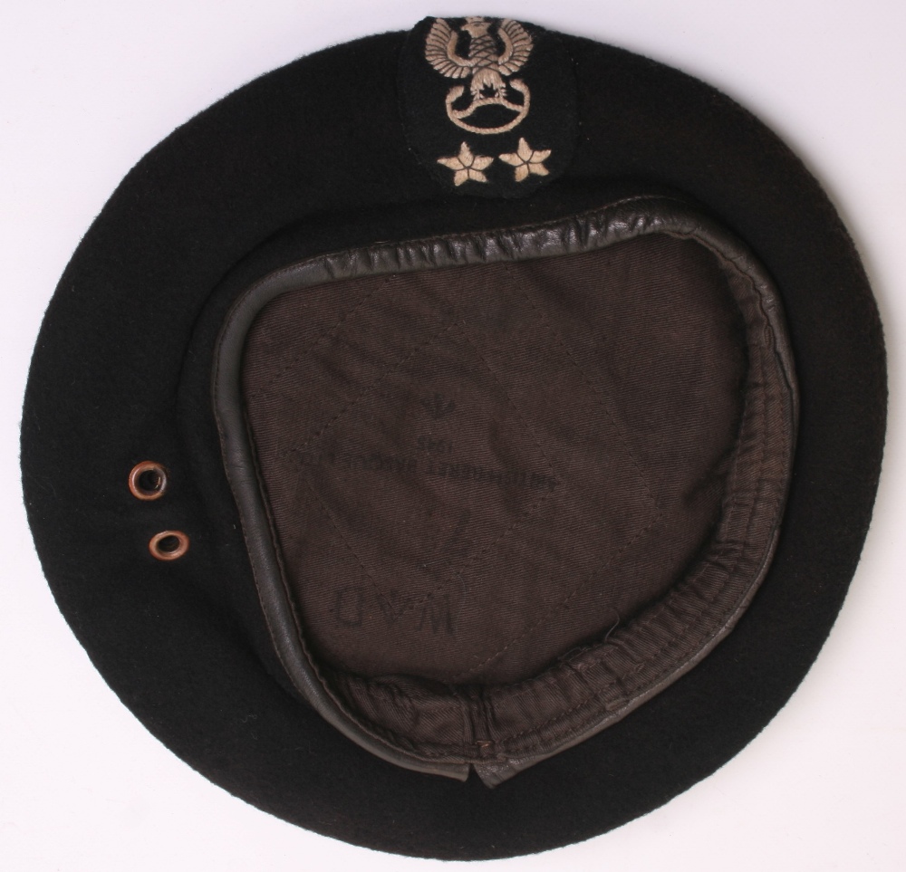 WW2 Polish Armoured Corps Lieutenants Beret, made by British Beret ...