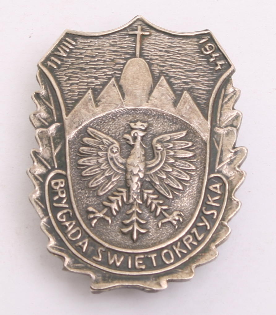 Scarce Polish Holy Cross Mountains Brigade Breast Badge, being of ...