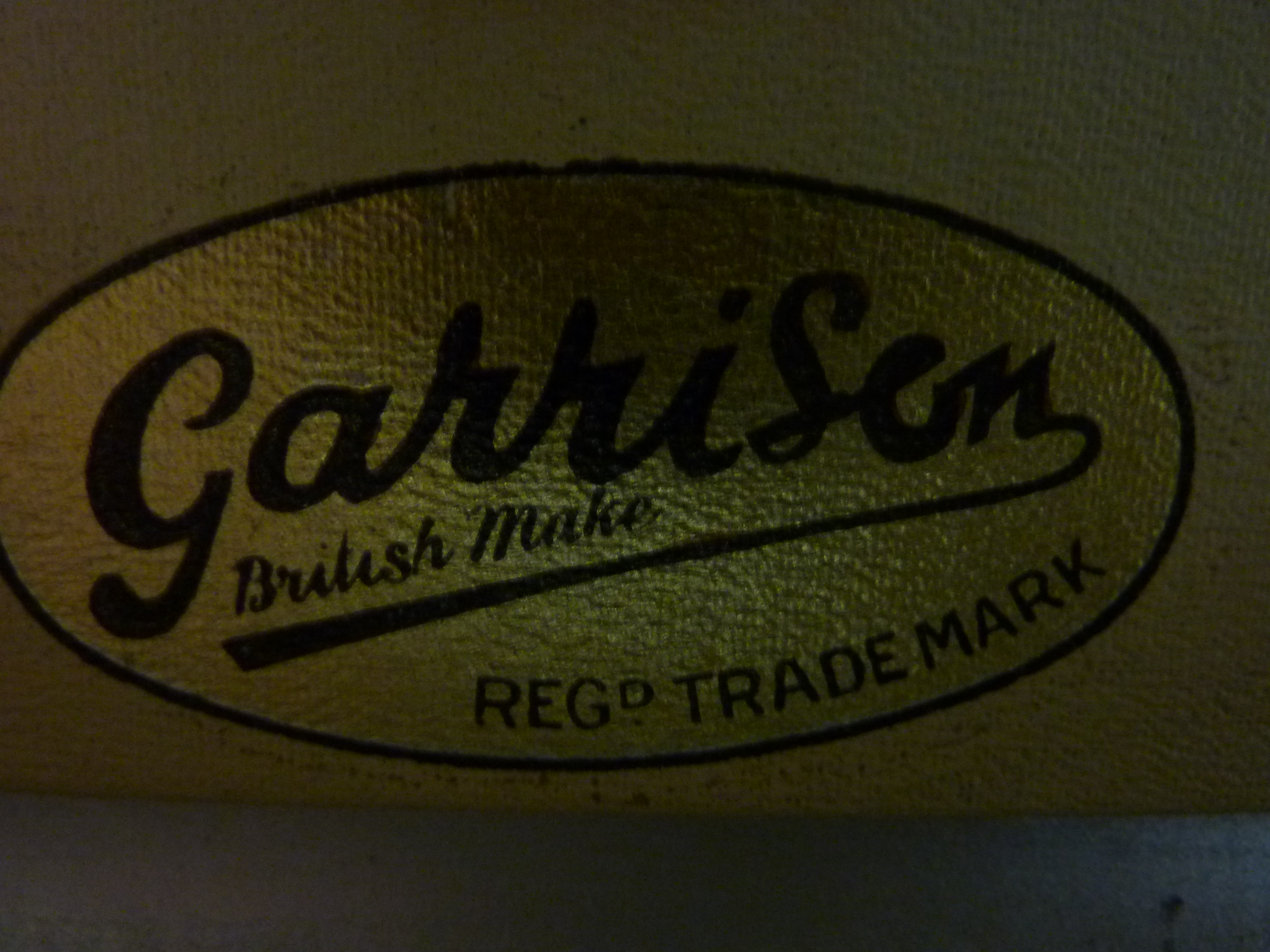 1930s Garrison picnic set in metal trunk with original canvas cover and ...