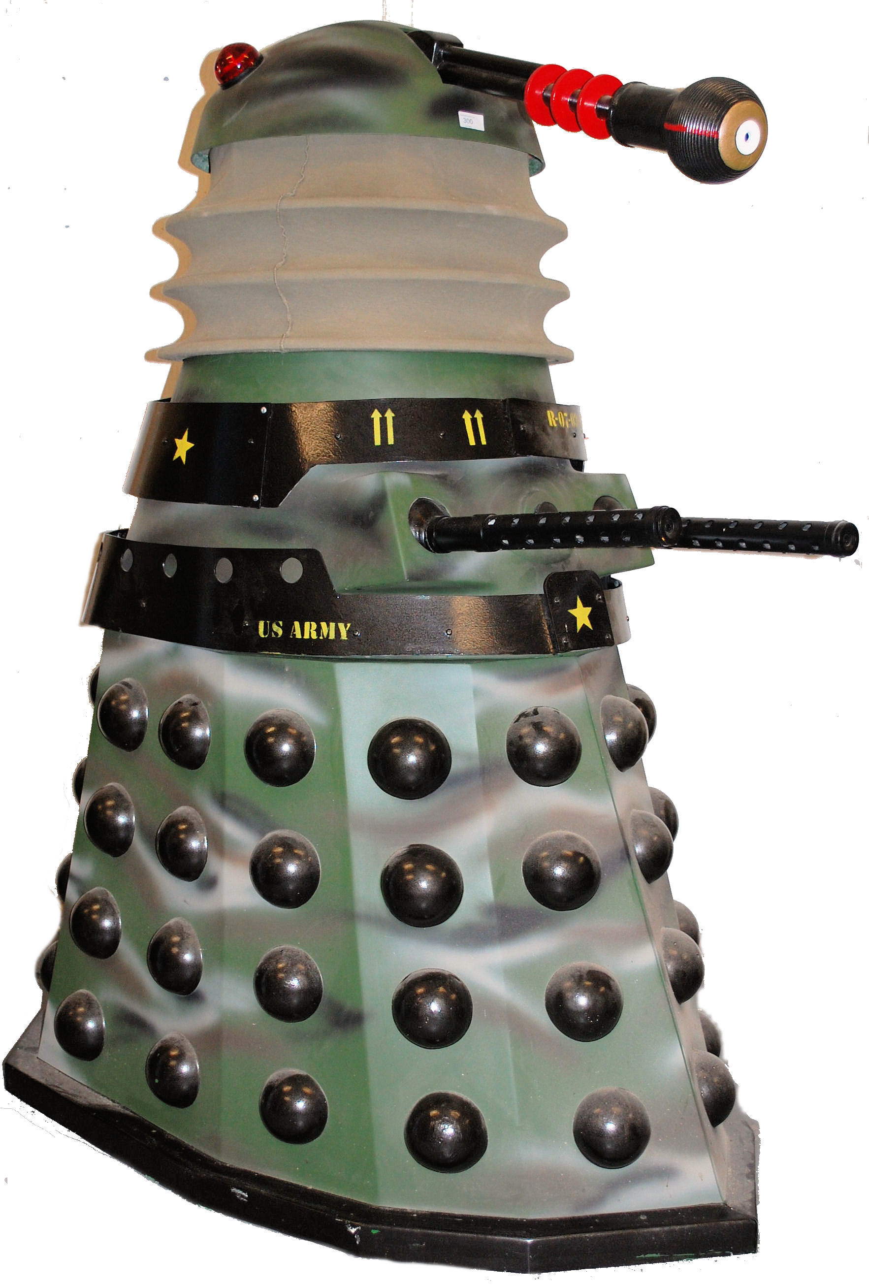 FULL SIZE DOCTOR WHO DALEK; A lifesize fully moveable full life size ...
