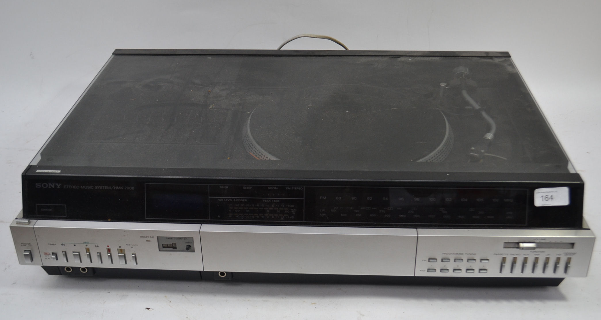 A retro 1970's Sony Stereo Music System Model No HMK-7000 having ...