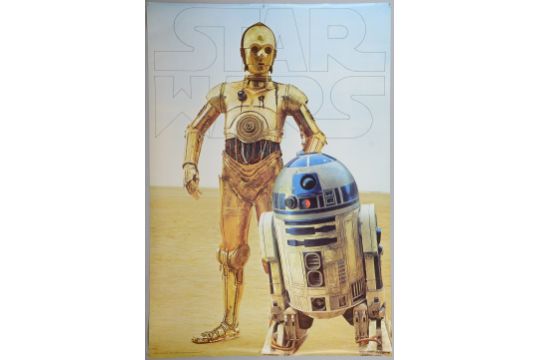 Star Wars (1977) Original Swedish Scandecor poster featuring R2-D2 and ...