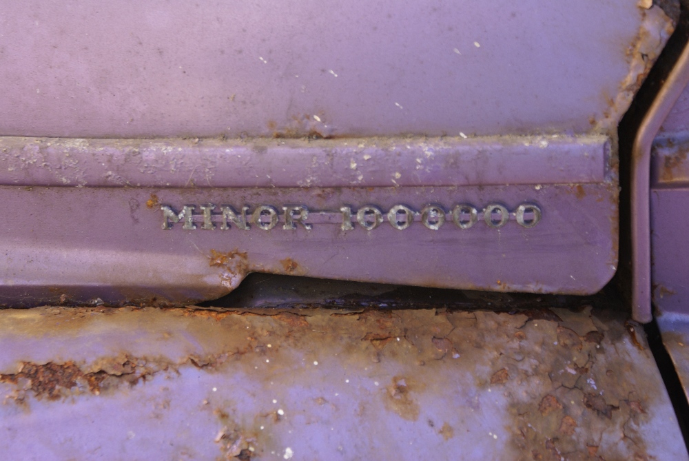 Morris Minor Million motor car 1961. Limited edition of 350, original ...
