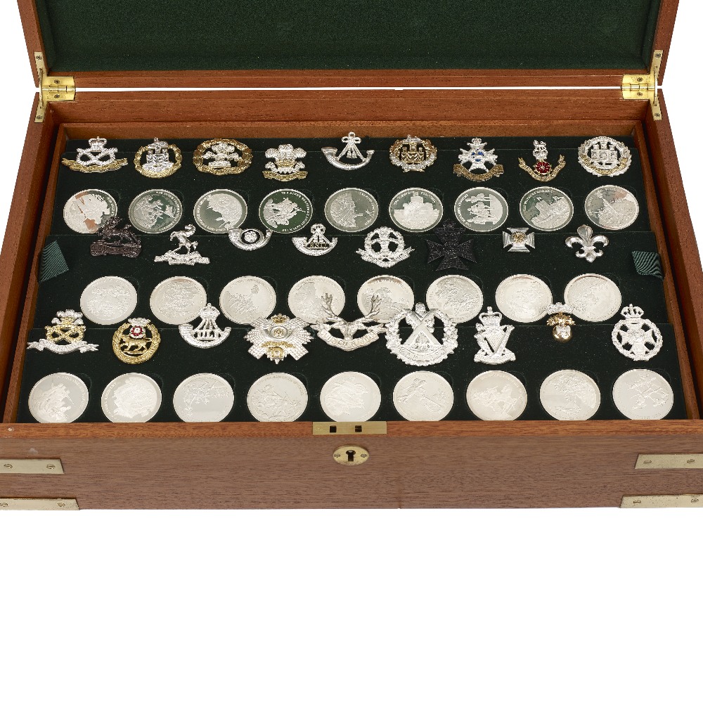 The Birmingham Mint, Great British Regiments, a modern collector's set ...