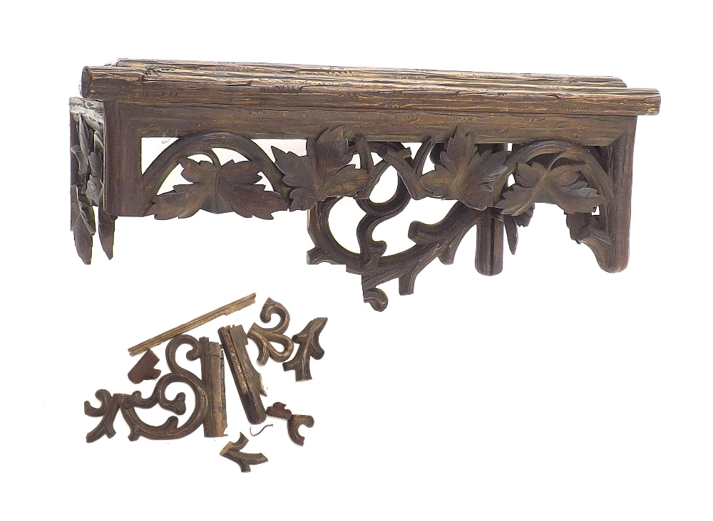 Beha Black Forest double fusee cuckoo mantel clock with matching ...