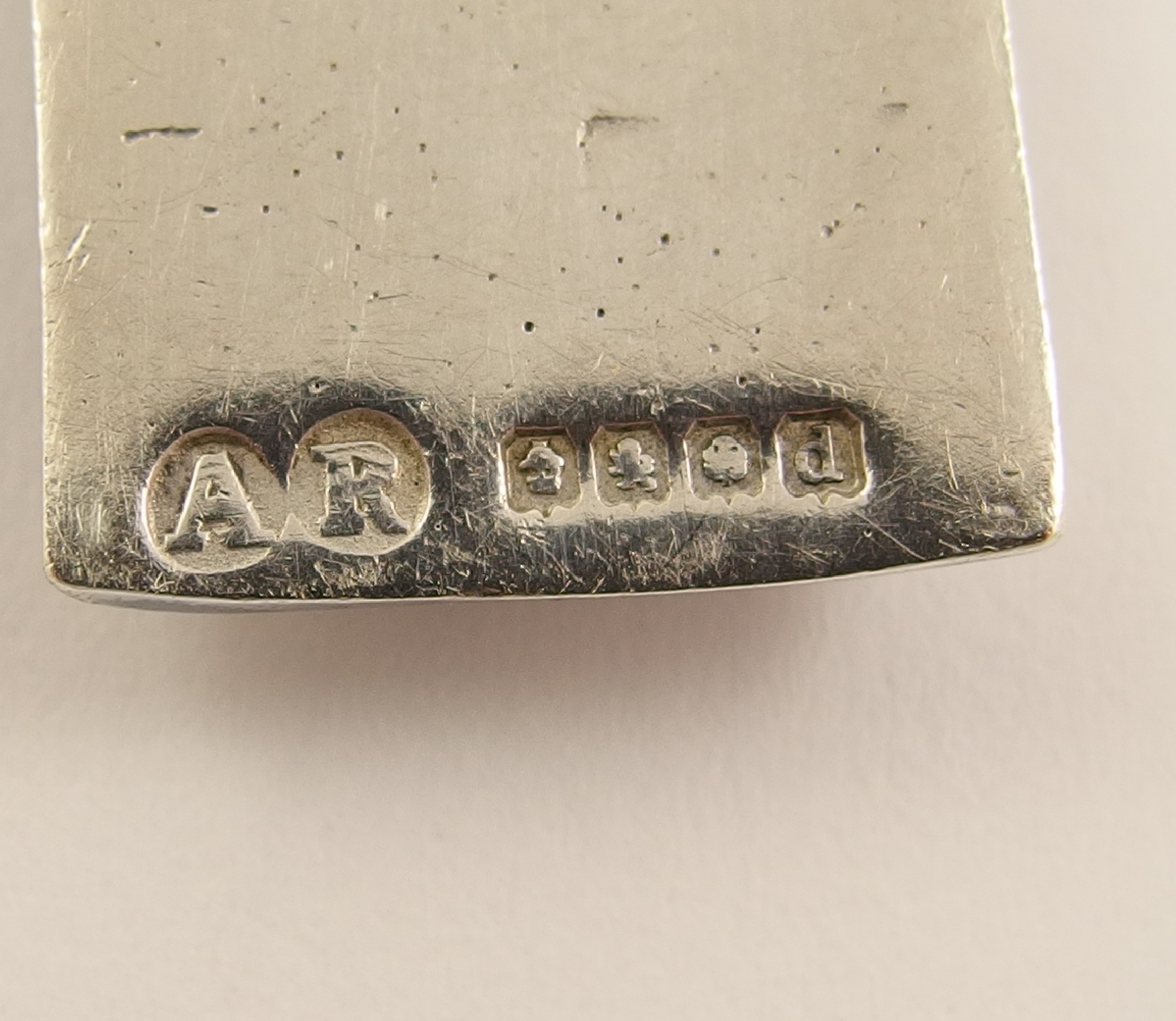A large silver Celtic cross by Alexander Ritchie hallmarked AR Iona ...