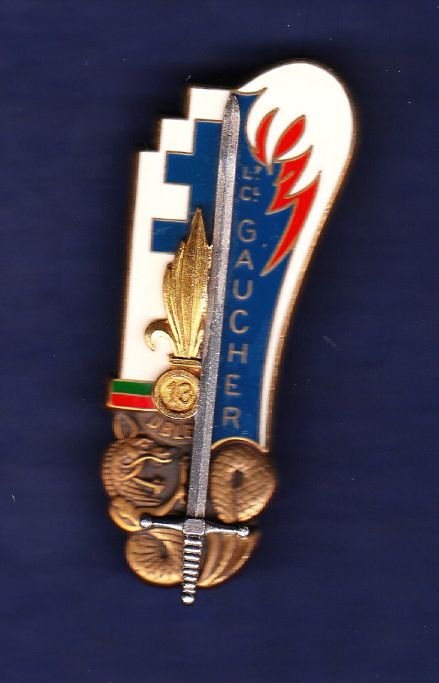 French Foreign Legion Promotion badge - Lieutenant-Colonel GAUCHER (13e ...