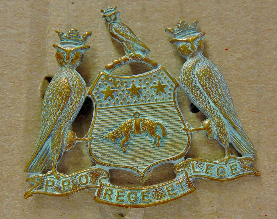 15th & 17th “Leeds Pals” Battalions West Yorkshire Regiment WWI Cap Badge