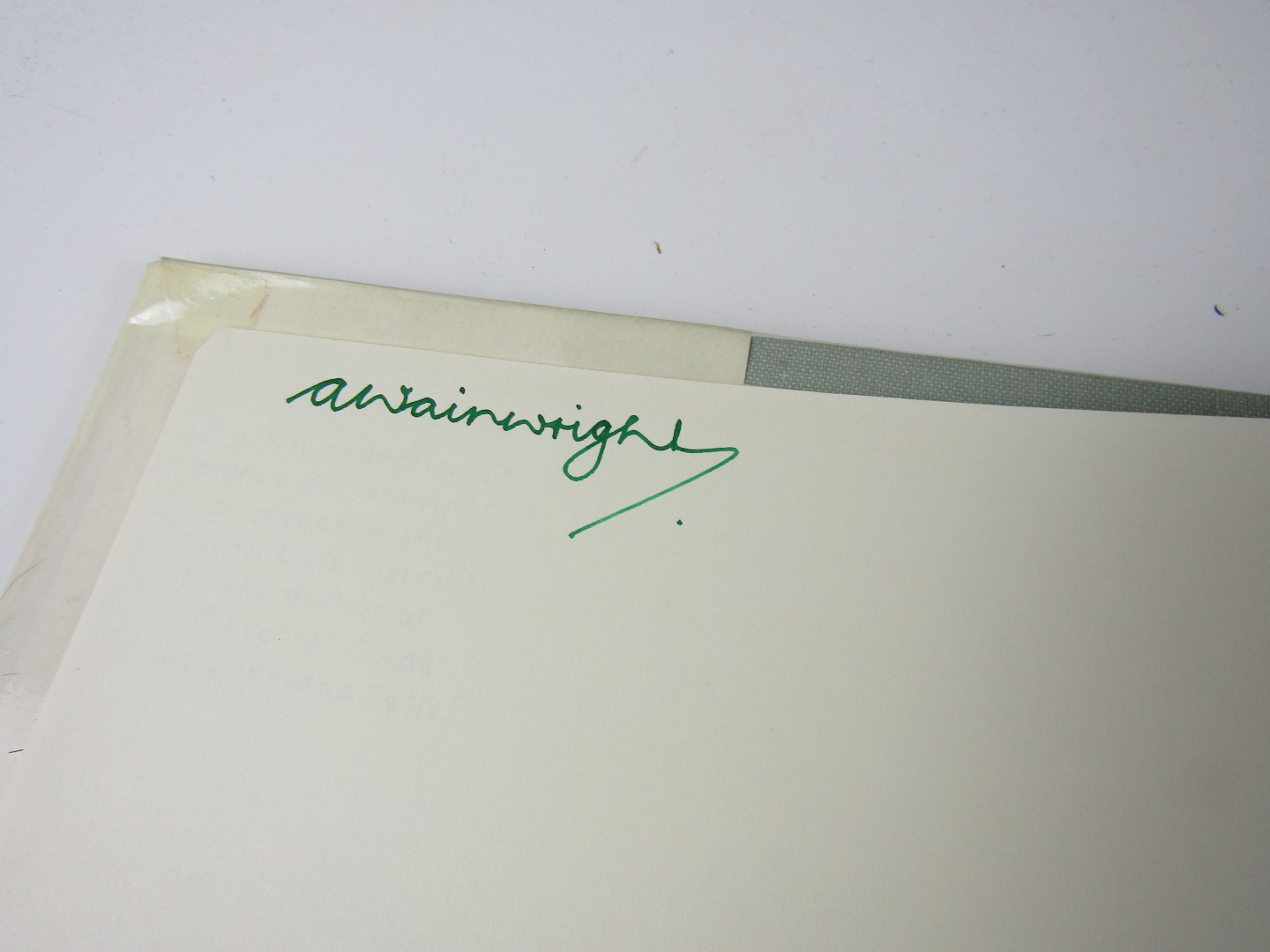 Alfred Wainwright, A Fifth Lakeland Sketchbook, first edition, signed ...