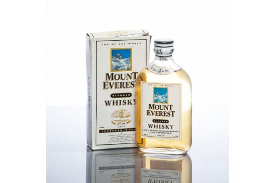 MOUNT EVEREST Blended Scotch Whisky with Nepalese alcohol. Bottled at ...