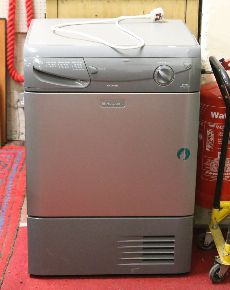 A Hotpoint Aquarius CTD 00 tumble dryer.