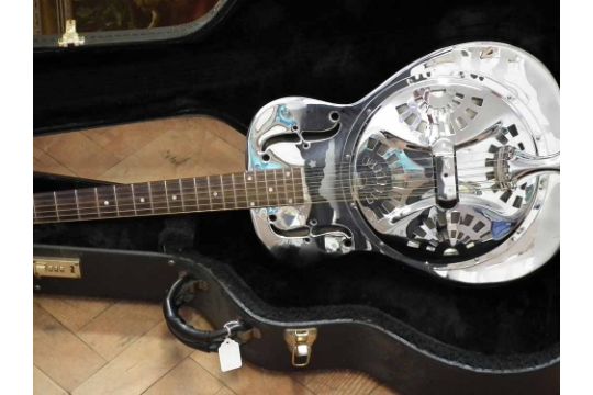 Dobro Steel string resonator guitar, serial number A8 595 94B ...