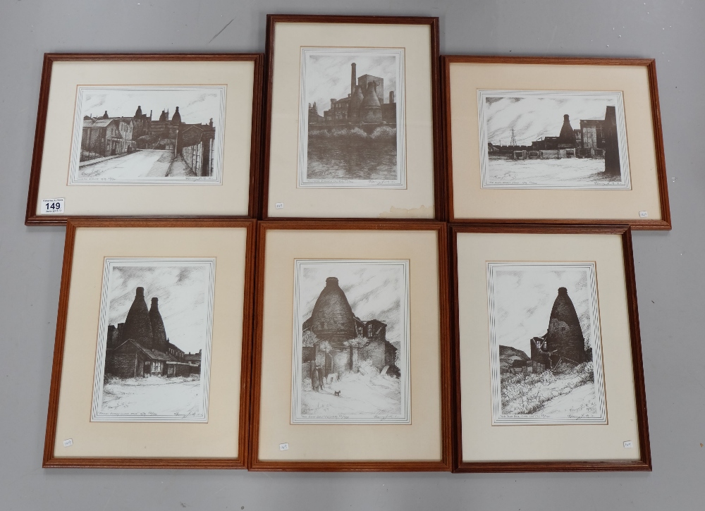 A collection of Harry Smith limited edition signed prints of Stoke on ...