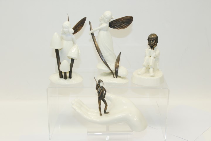 Four Minton figures - Cowslip, Meadowsweet, Spellbound and Tom Thumb (4 ...