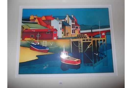 Ian Fryers "Whitby" signed watercolour