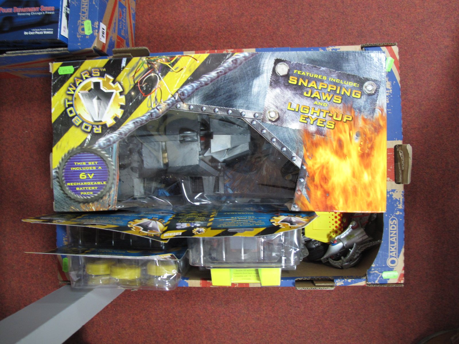Four Boxed and Carded BBC "Robot Wars" Robots, large scale radio ...