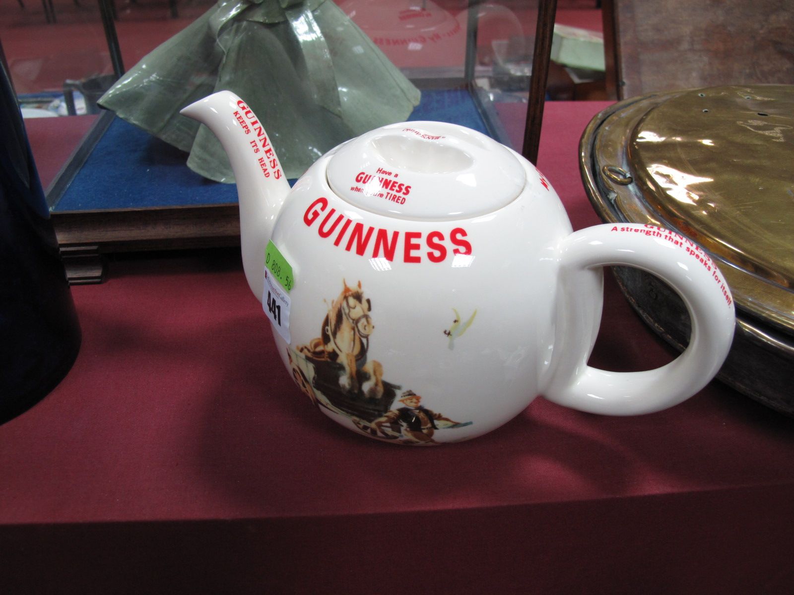 A Modern Carlton Ware Guinness Teapot.