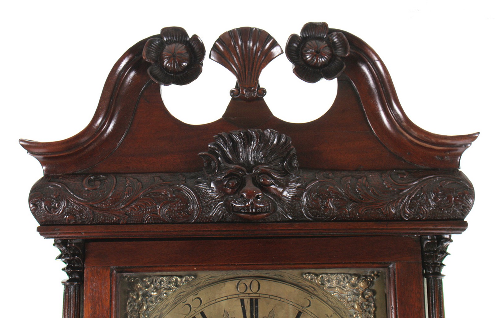 Irish eighteenth-century mahogany long case clock, circa 1770 the ...