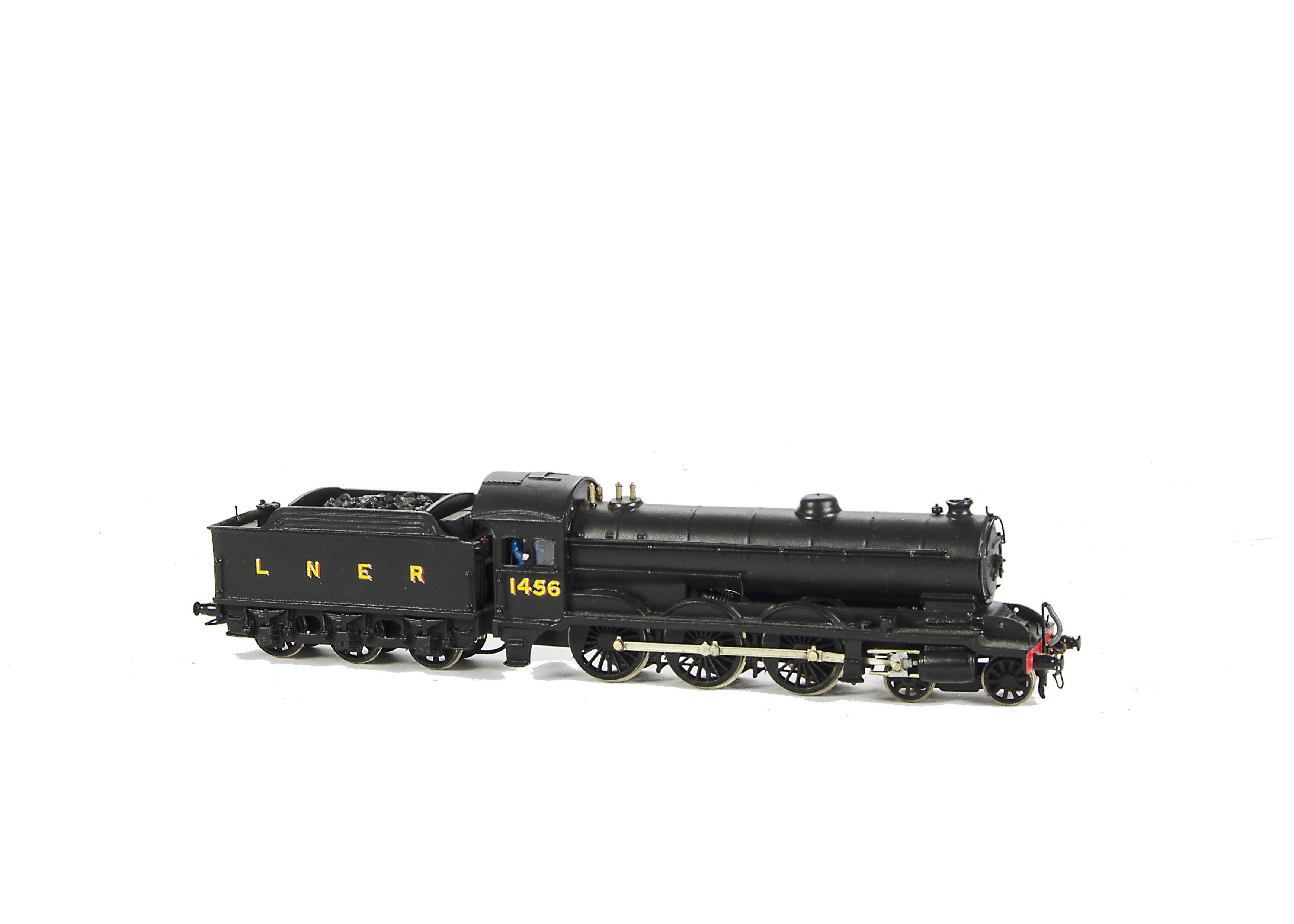 A DJH kit-built 00 Gauge LNER B16 Class 4-6-0 Locomotive and Tender ...