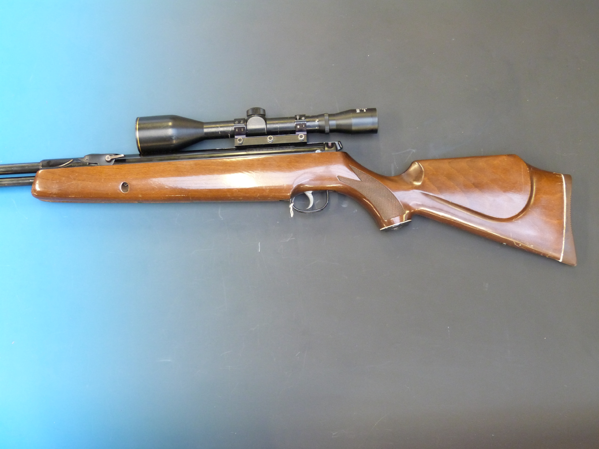 A Webley Eclipse .22 air rifle 849477 with Hunter 6 x 45 scope