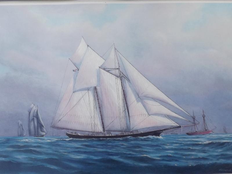After Robert G Lloyd (20th century Marine Artist, England) - A colour ...
