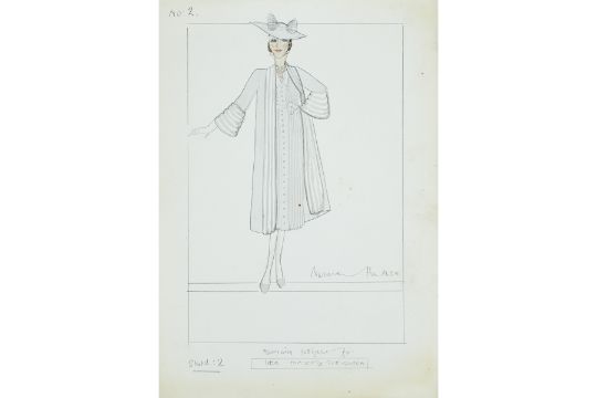 SIR NORMAN BISHOP HARTNELL (1901-1979), BRITISH DESIGNER FOR THE LADIES ...