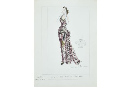 SIR NORMAN BISHOP HARTNELL (1901-1979), BRITISH DESIGNER FOR THE LADIES ...