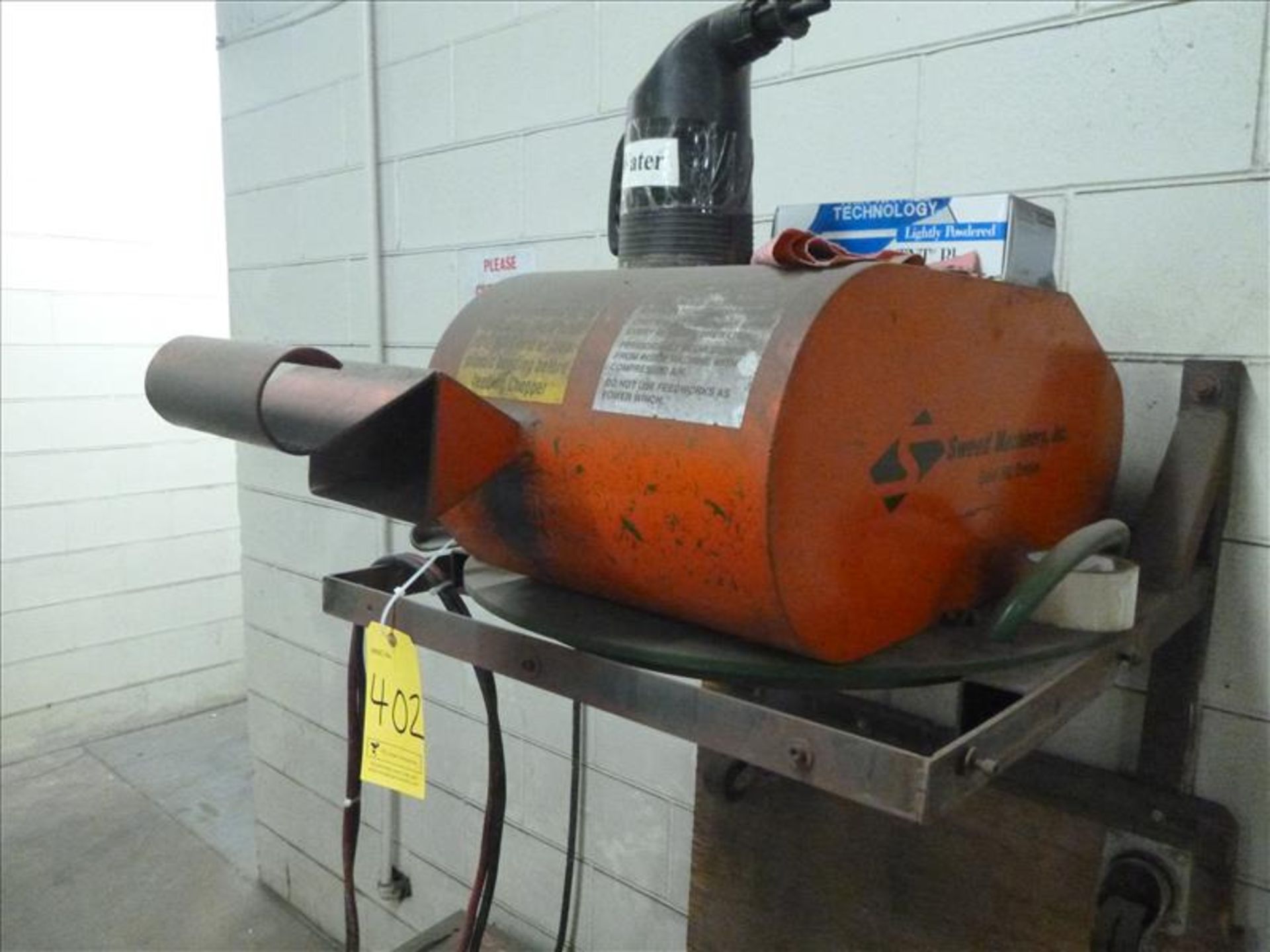 (tag no. 402) Sweed Metal Strapping Shredder (restricted removal date ...