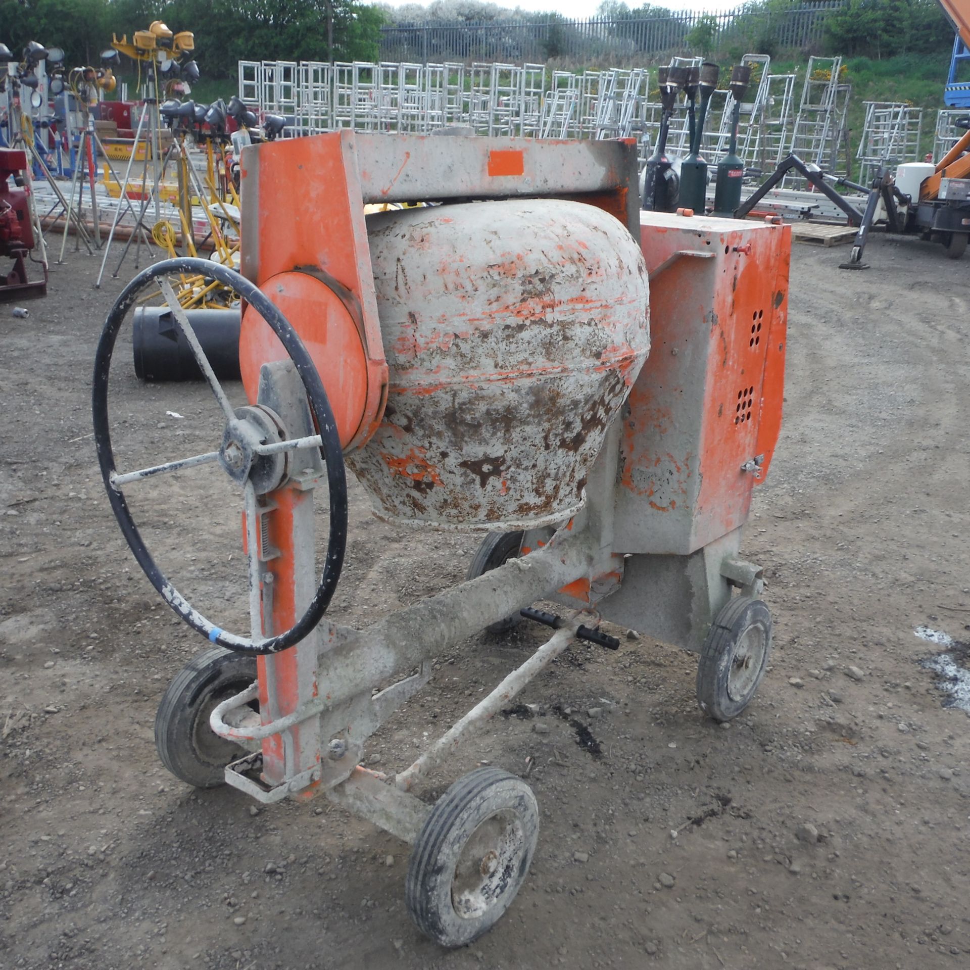 Wheel barrow ramp