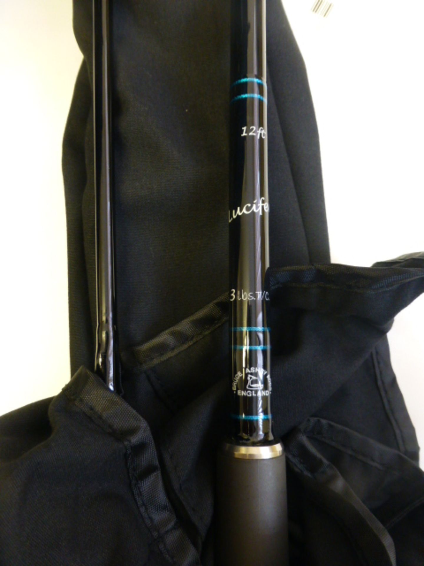2 Bruce Ashby Lucifer 12ft 3lb carp rods