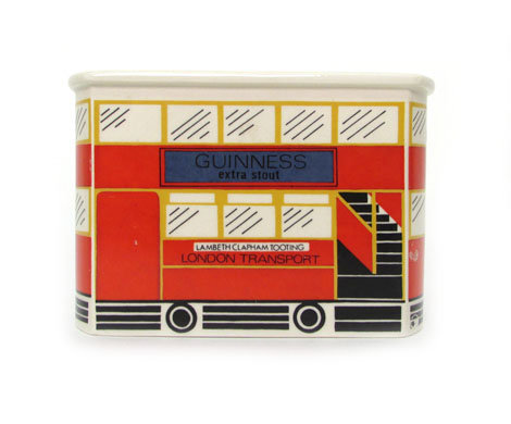 A Carlton Ware money box in the form of a London Transport double ...