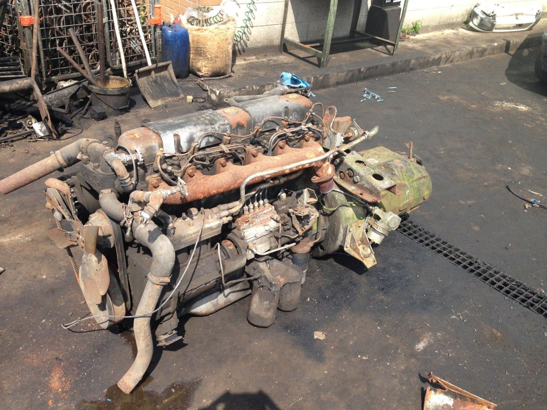 This listing is for one Bedford 500 engine and gearbox, it is a 6 ...