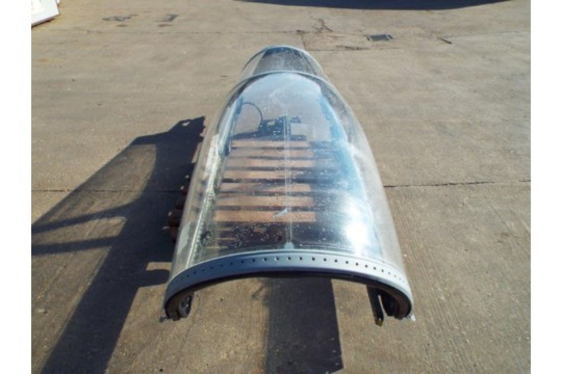 You are bidding on a Panavia Tornado Fighter Jet Aircraft Canopy. This ...