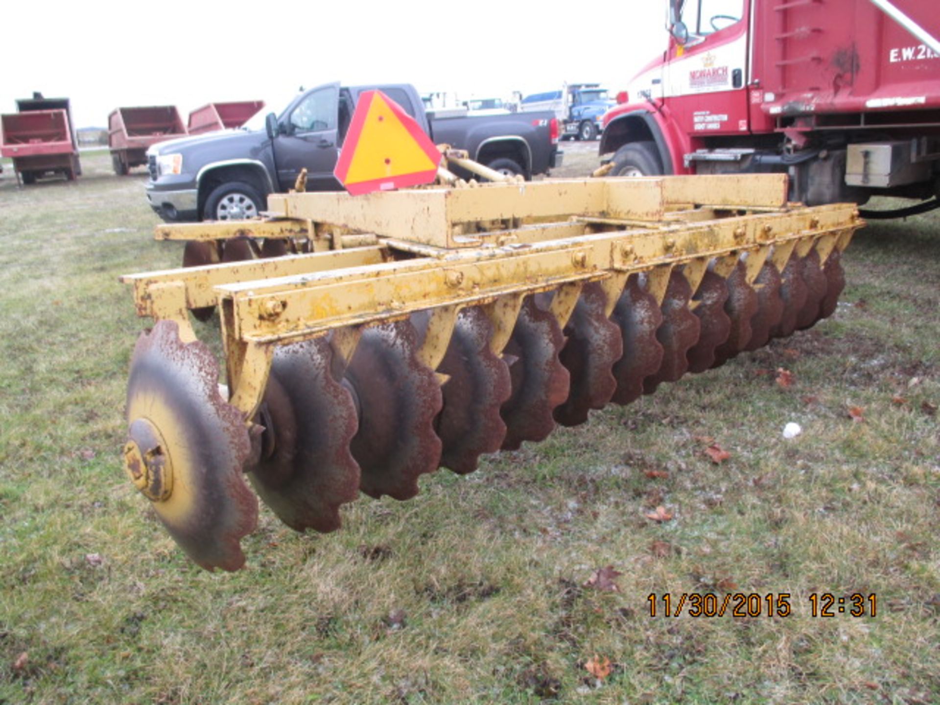 Taylor-Way 12' offset disc, SN:60667, unit 82-66