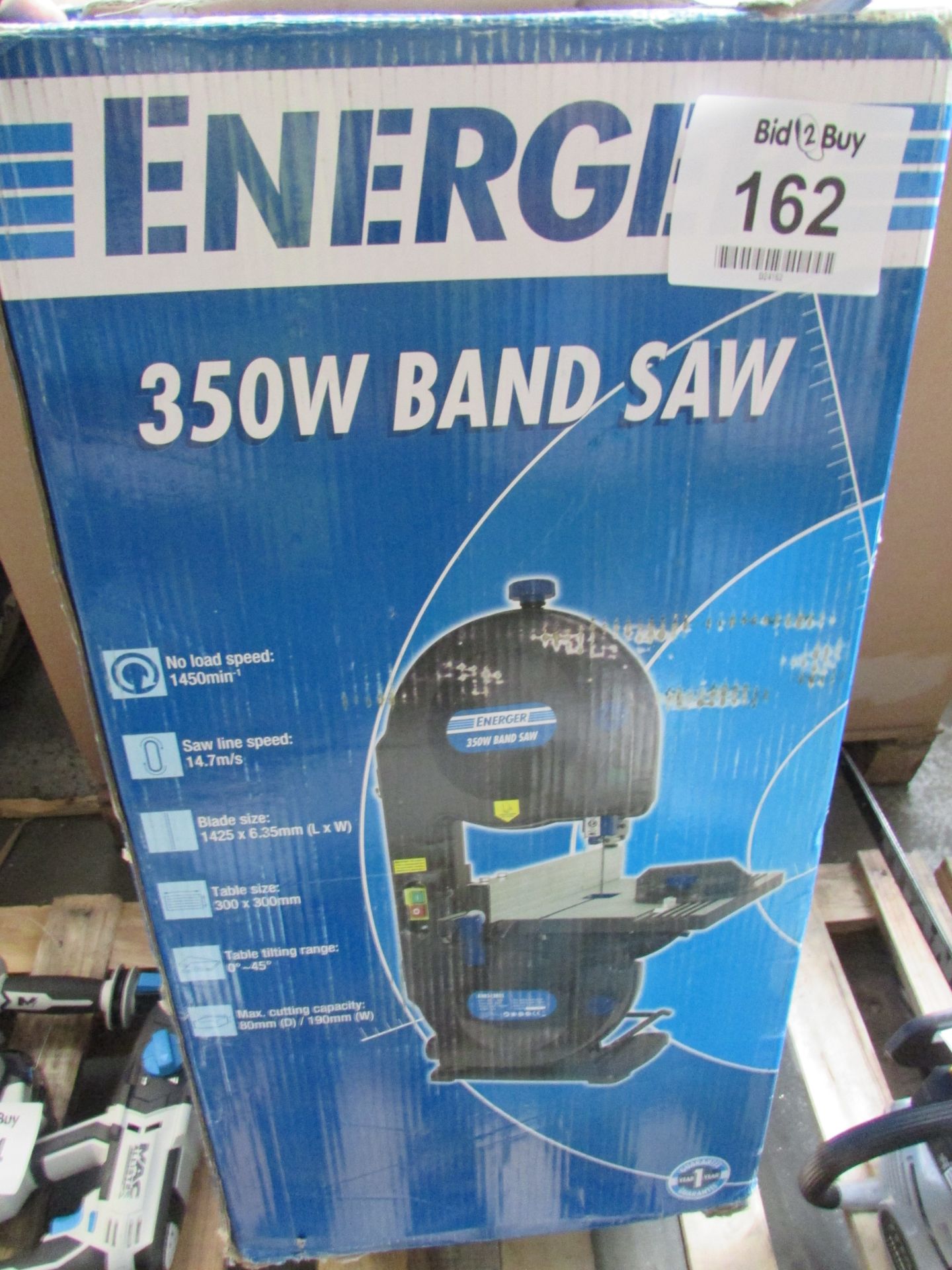 Energer Enb542Bds 230Mm 350W Bandsaw 230V