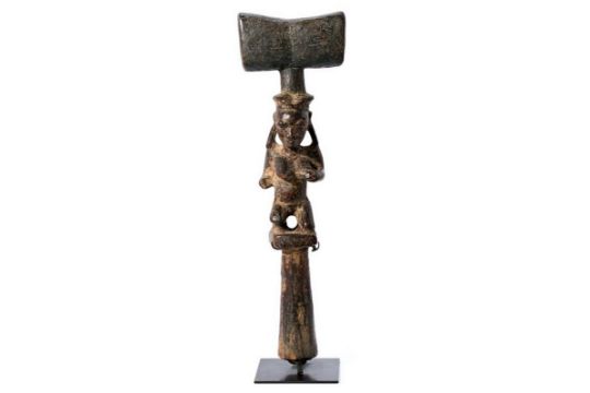 "oshe shango" wooden figure from Nigeria, of the Yoruba people ...