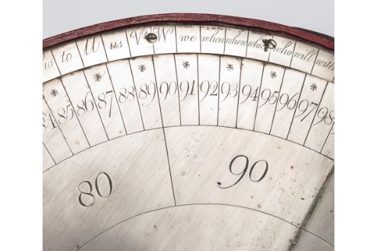 A rare late 18th /early 19th century cryptograph folding cipher machine ...