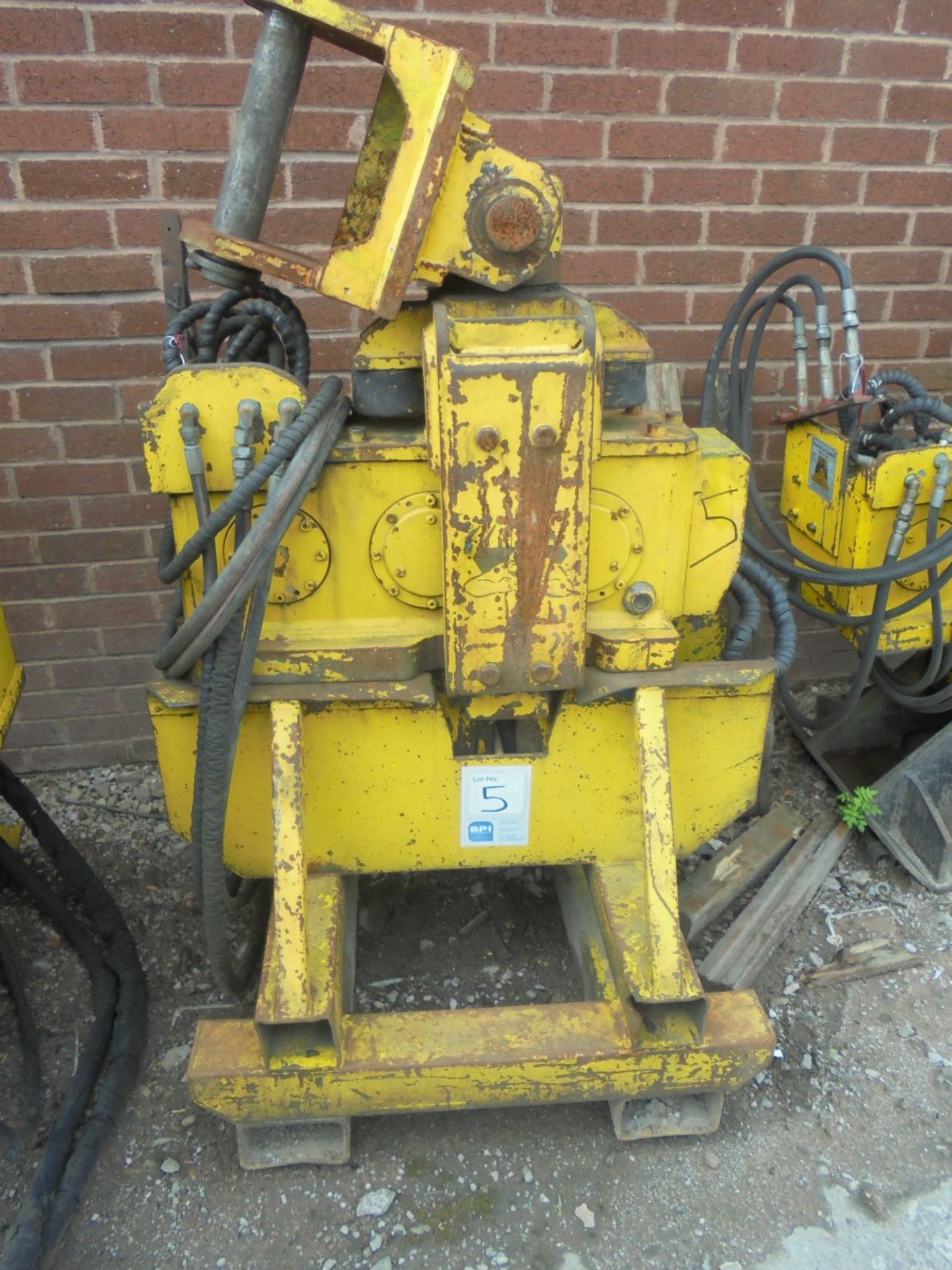 Dawson EMV 70 Hydraulic Piling Hammer / Extractor, Static Moment: 70Kgm ...