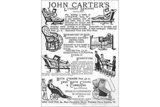 "John Carter's Literary Machine" Victorian Reading Table, 1793 onwards ...