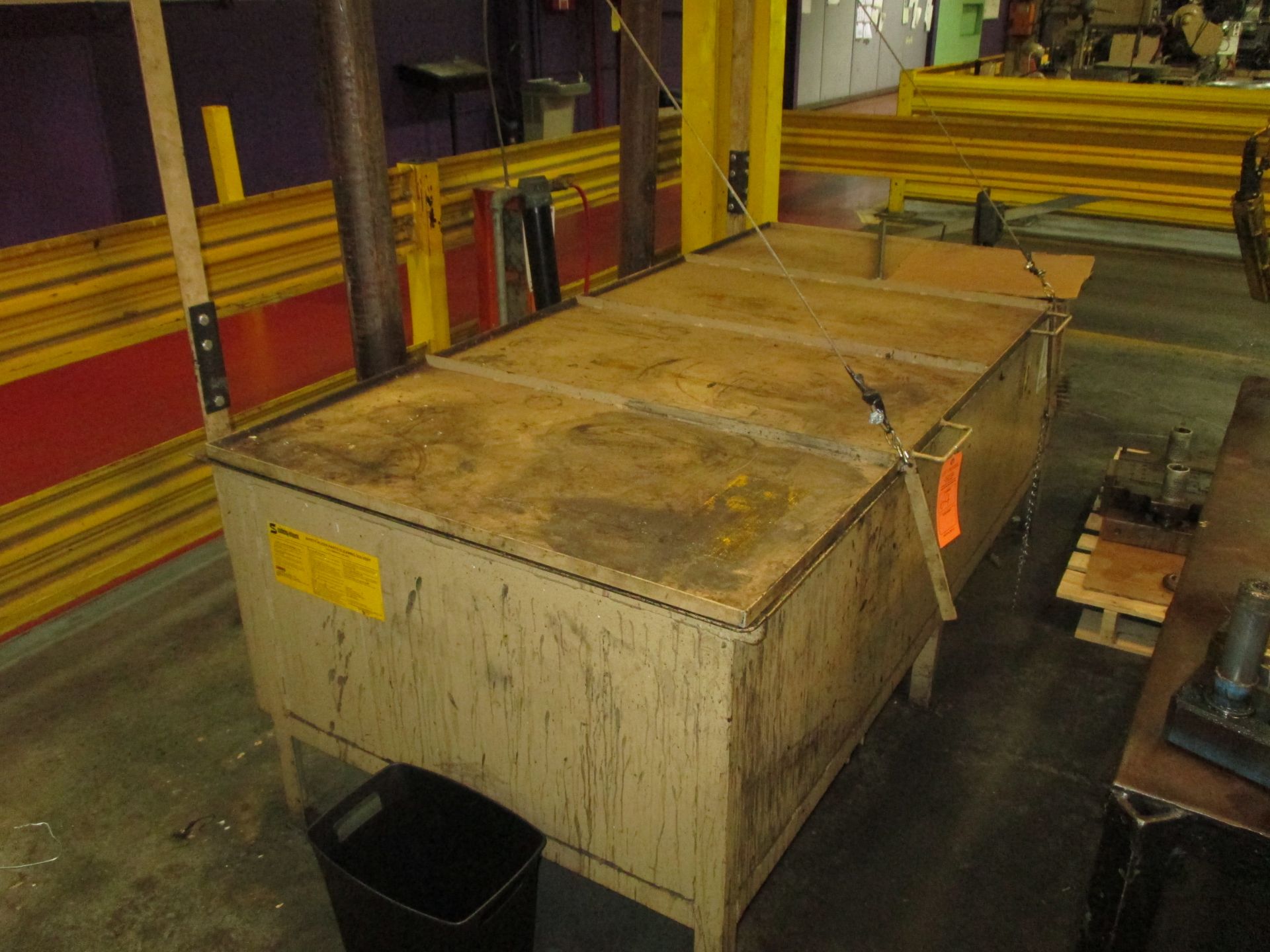 SAFETY-KLEEN PARTS CLEANING TANK