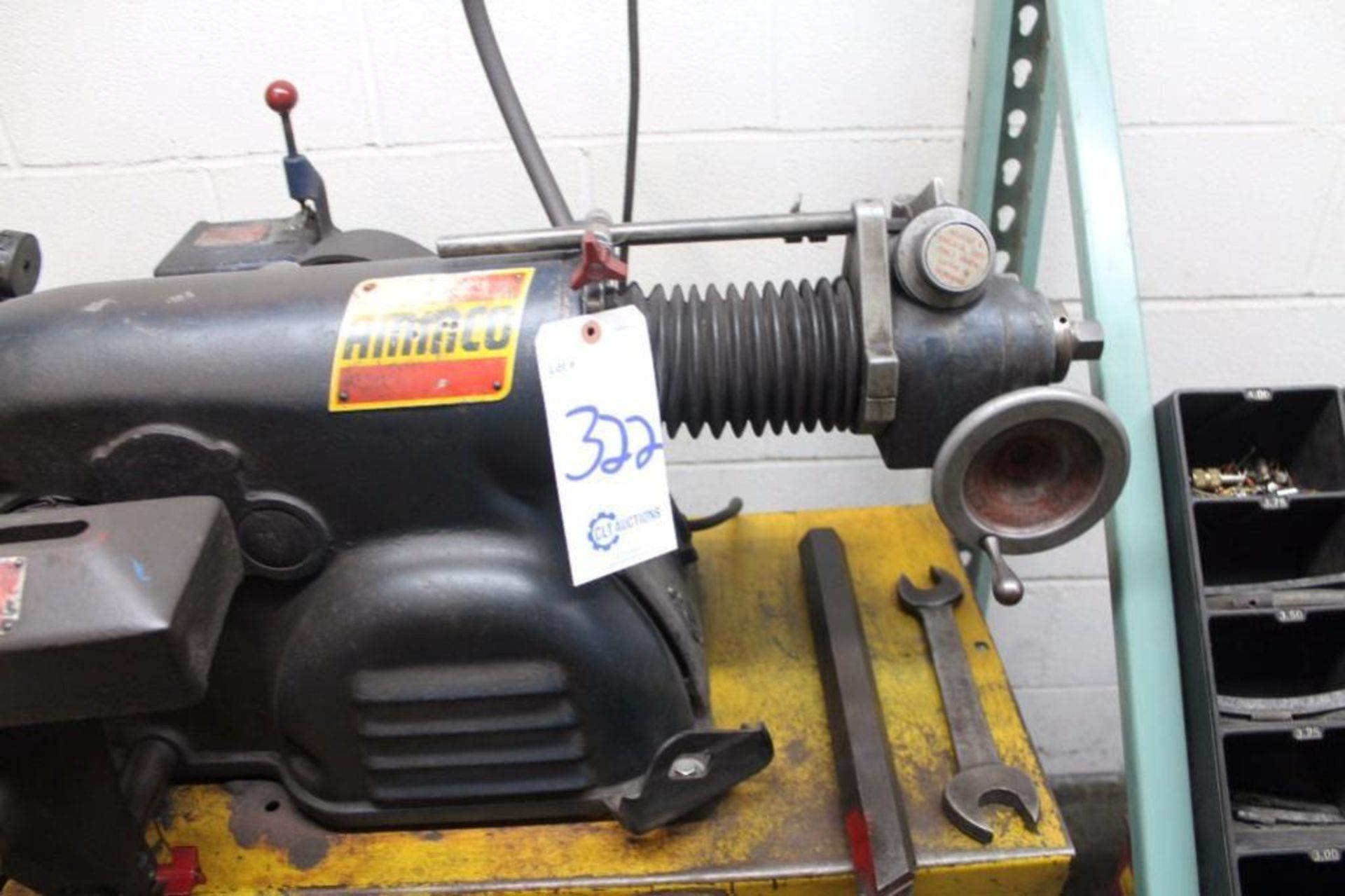 Ammco model 4000 Safe-Turn brake lathe W/ Model 7750 disk brake facing ...
