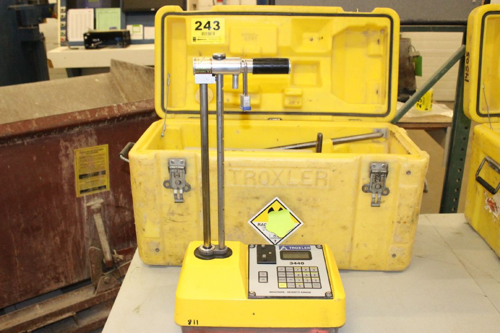 TROXLER MODEL 3440 NUCLEAR DENSITY GAUGES, S/N 18811