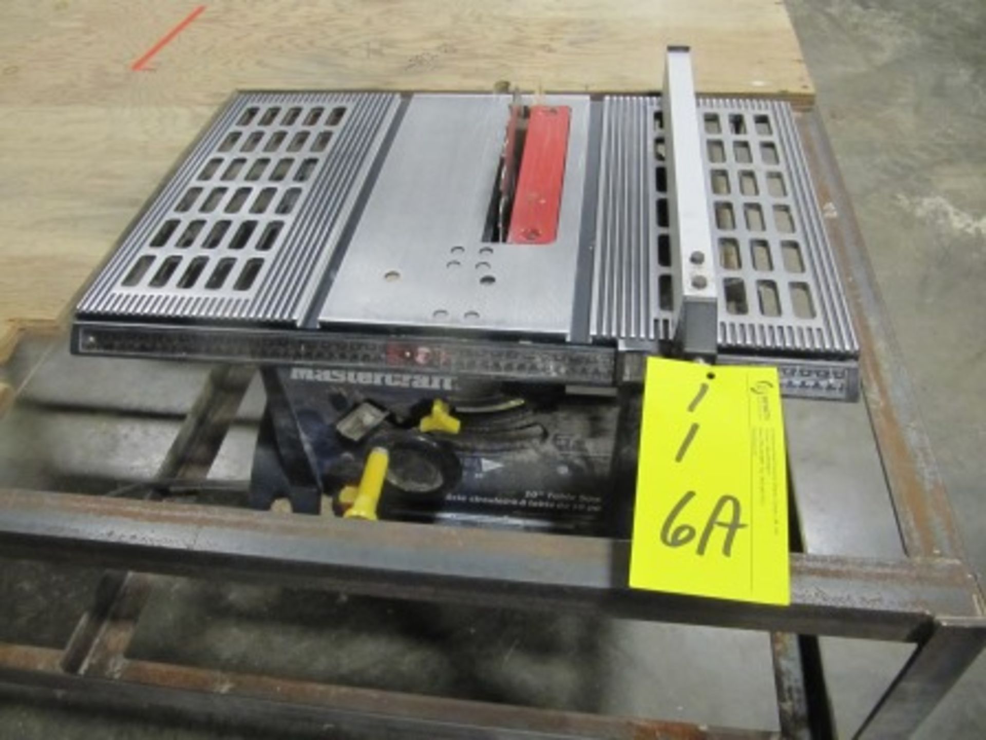 MASTERCRAFT 55-6897-0 10" TABLE SAW W/TABLE