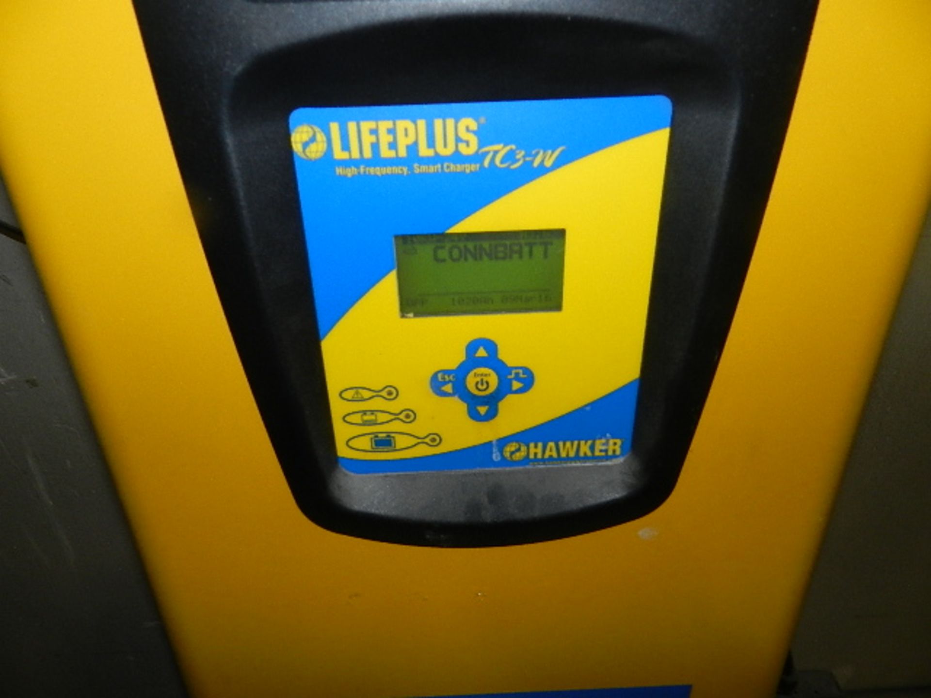 Hawker model TC3-LP-10KW high frequency smart battery charger, battery ...