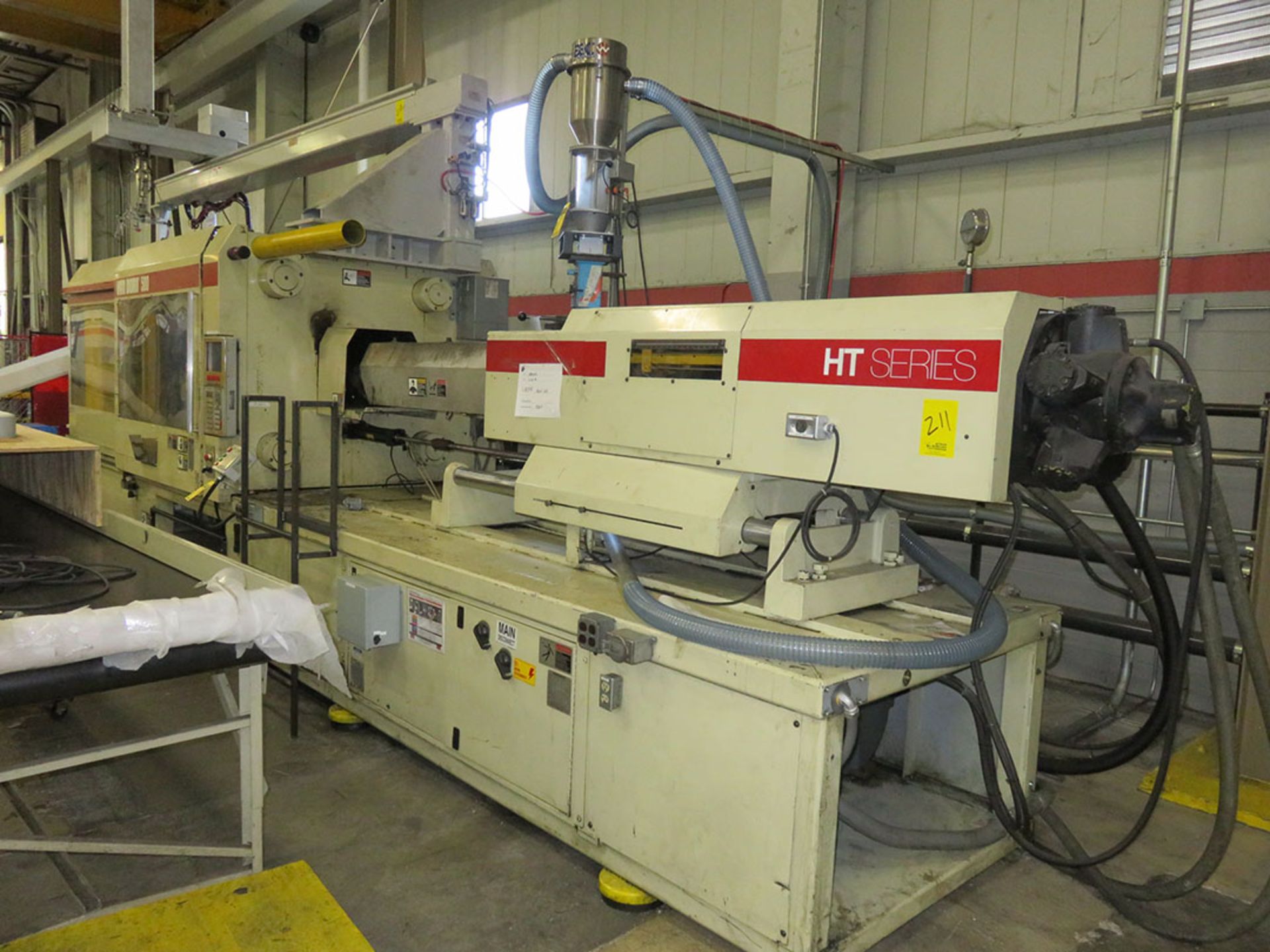 VAN DORN DEMAG 500 TON, 50 OZ. CNC HYDRAULIC TOGGLE INJECTION MOLDING ...