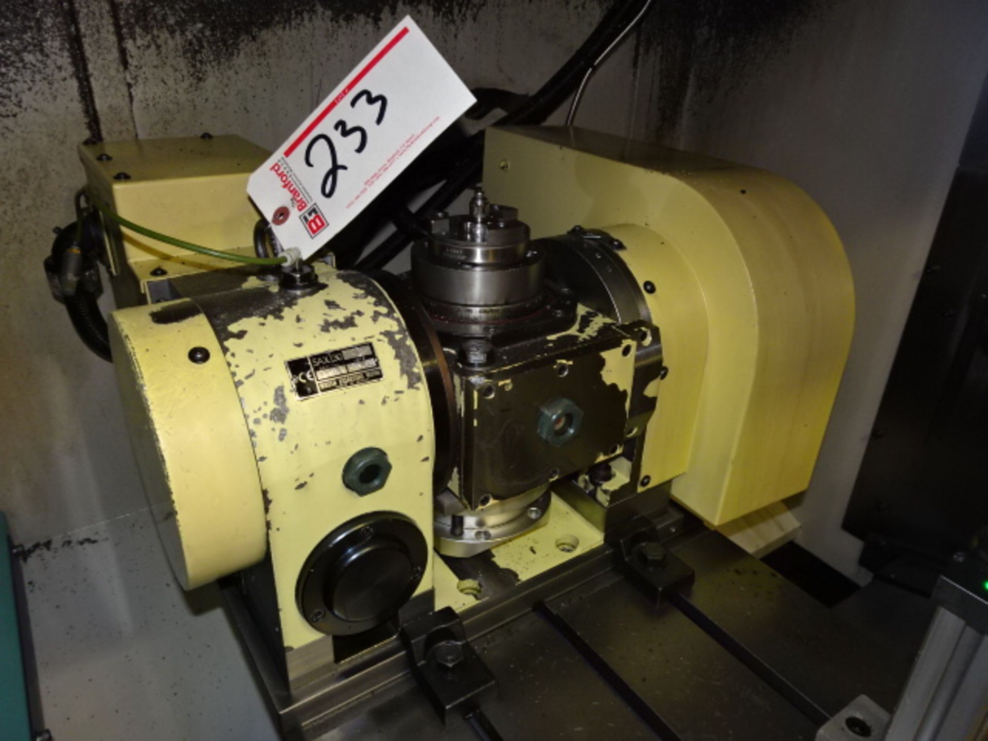 2013 Nikken 5AX-130 Compact 5-Axis Rotary Table, 105mm Dia, w ...